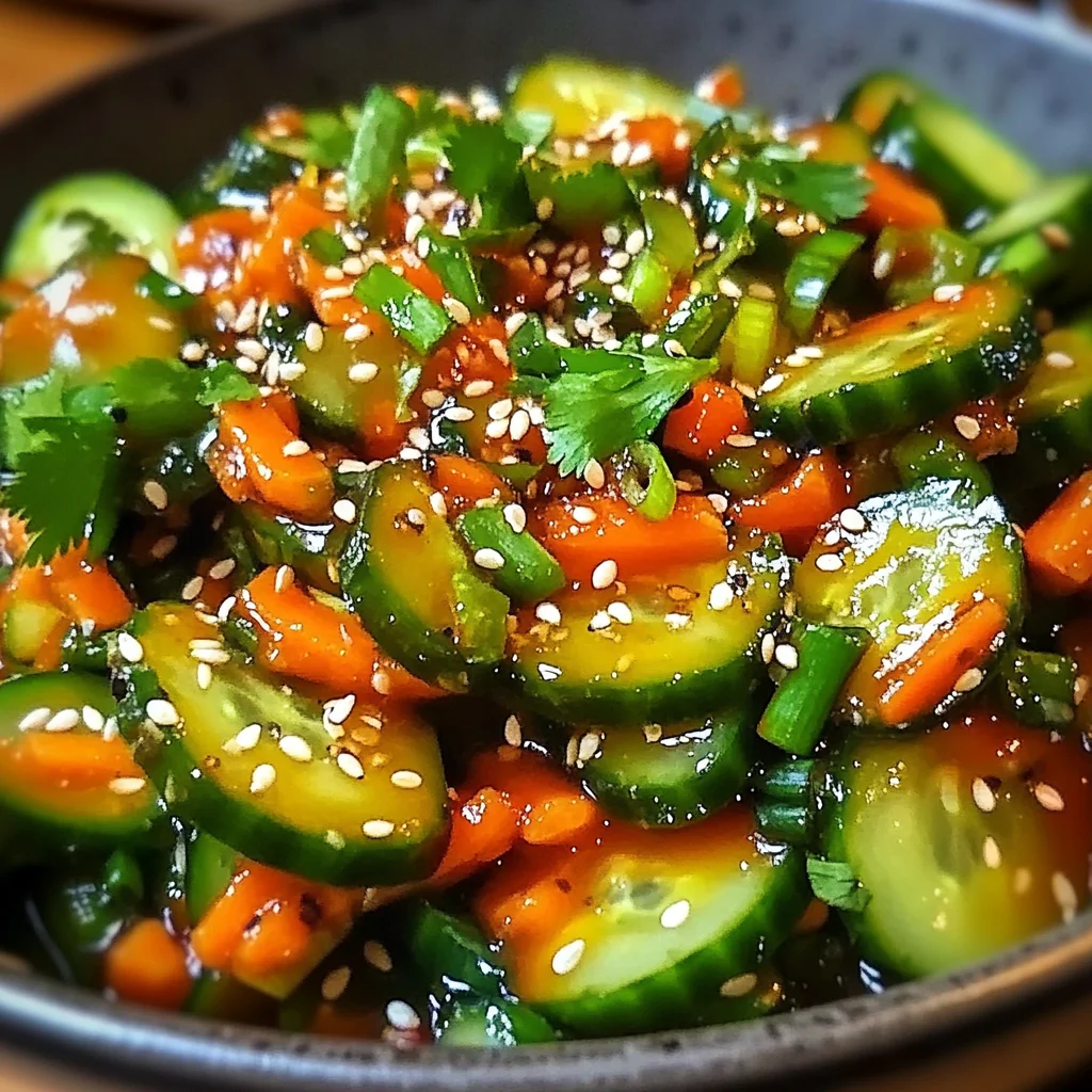 Salade de Concombre Asiatique Facile : Une Recette Incroyable Ultime ...